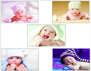 Baby posters set ,Original Quotes Decorative Baby Posters (Pack of 5 ...