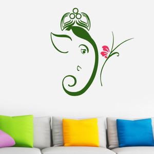 Impression Wall 58 cm Impression Wall Lord Ganesha Wall Stickers Self ...