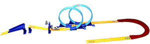 Shrih High Speed Multi-Loop Pull Back Car Track Set Toy - High Speed ...