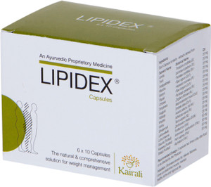 Kairali Lipidex - Herbal Weight Loss Capsules (60 Capsules Pack) Price ...