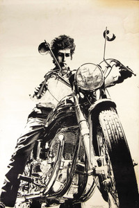 bob dylan motorcycle poster Paper Print - Vehicles posters in India ...