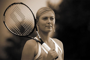maria sharapova racket Paper Print - Sports posters in India - Buy art ...