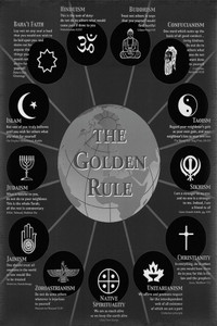 the golden rule Paper Print - Religious posters in India - Buy art ...