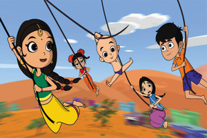 Wall1ders CHOTI ANANDI SWING Poster (12x18) Paper Print 300 GSM Paper ...