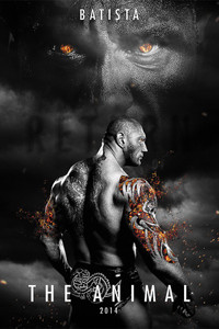 WWE Dave Batista Paper Print - Sports posters in India - Buy art, film ...