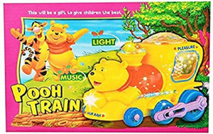 HALO NATION Winnie Pooh Toy-Train with Sound - Winnie Pooh Toy-Train ...