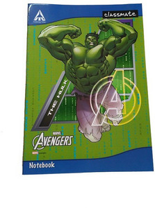 Classmate Classmate Notebook (MARVEL AVENGERS) A4 Notebook Single Line ...