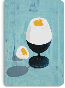 DailyObjects DailyObjects Soft Boiled Logo A6 Diary Unruled 96 Pages ...