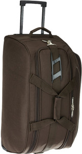 pronto PR0030155-CF | TURIN DUFFLE TROLLEY 55 COFFEE Duffel With Wheels ...