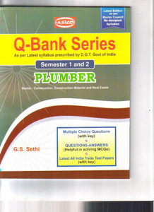 Qbank Series Semester 1 & 2 Plumber - ENGLISH ITI: Buy Qbank Series ...