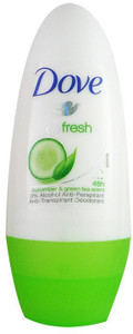 DOVE Cucumber & Green Tea Scent Deodorant Roll-on - For Men & Women ...