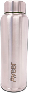 Dr.WaterR Aveer Personalised 900ml Water Bottle 900 ml Steel Bottle ...
