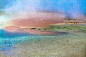 Wall Decor Colourful Lake Paper Print Paper Print - Decorative posters ...