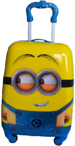 Kidoz Kingdom MINION TROLLEY 16 INCH Cabin Suitcase 4 Wheels - 16 inch ...