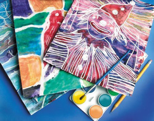 MELISSA & DOUG Scratch Art Bateek-O - 30 Sheets, Heat Free, Wax Free ...