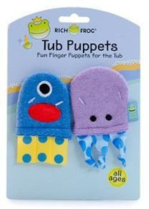 Rich Frog Sea Monsters Tub Puppets Bath Toy - Sea Monsters Tub Puppets ...