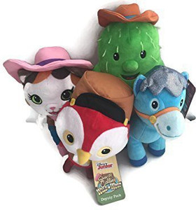 DISNEY Sheriff Callies Wild West Plush Buddies of 4 Toys: Callie ...