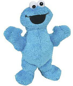 Hasbro Micro Plush Pal Cookie Monster Figure - 2.9 inch - Micro Plush ...