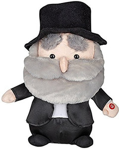 Gemmy Animated Dancing Singing Rabbi Plush - 5 inch - Animated Dancing ...