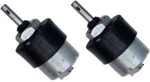 NASA Tech 300 RPM DC geared helical motor (2pcs) Price in India - Buy ...