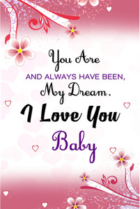 I Love You Baby Poster Paper Print - Quotes & Motivation posters in ...