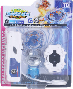 ShopMeFast Imported Beyblade Toy Burst B-01 DX Starter Valkyrie Wing ...