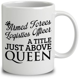 Muggies Magic Armed Forces Logistics Officer A Title Just Abov Ceramic ...