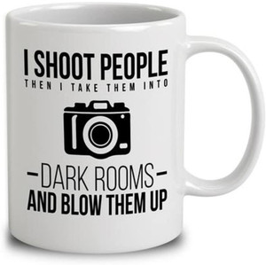 Muggies Magic i shoot people white large Ceramic Coffee Mug Price in ...