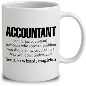Muggies Magic Accountant Someone Who Solves A Problem Ceramic Coffee ...