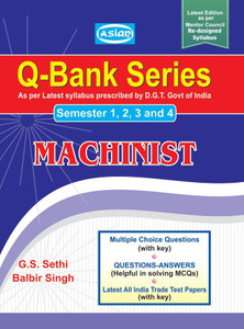 Q-Bank Series Machinist Sem 1-4 - ENGLISH ITI - Asian Publishers: Buy Q ...