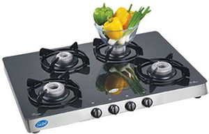 Glen Glen GL 1048 GT AI Glass Gas Cooktop Glass Automatic Gas Stove ...