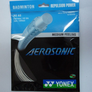 YONEX Aerosonic Badminton String (BG AS ) 0.61 Badminton String - 10 m ...