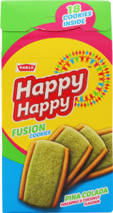 PARLE Happy Happy Fusion Cookies Biscuit Price in India - Buy PARLE ...