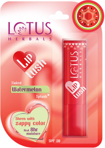 LOTUS HERBALS Lip Lush Tinted Lip Balm Watermelon Splash - Price in ...