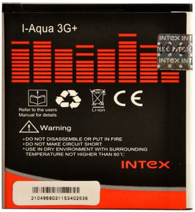 Intex Mobile Battery For INTEX AQUA 3G+ Price in India - Buy Intex ...