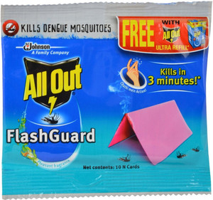 All Out Flash Guard - Mosquito Card 10 Mosquito Coil Price in India ...