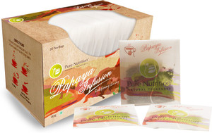 Pure Nutrition Pure Nutrition Papaya Infusion Tea - 20 Tea Bags Papaya ...