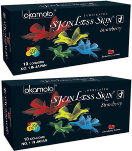 okamoto (CONCEALED / CONFIDENTIAL PACKAGING) - Skinless Skin-Strawberry ...