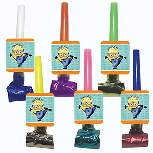 Party Propz MINION BIRTH DECORATION /MINION BLOWOUTS 12PCS / MINION ...