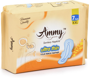 Ammy Set Of 7 Pads Ultra Thin , Rashes Free XXl Sanitary Pads Sanitary ...