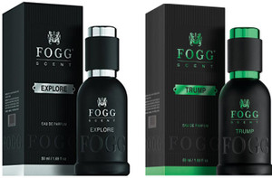 FOGG COMBO PACK OF FOGG EXPLORE SCENT FOR MEN + FOGG TRUMP SCENT FOR ...