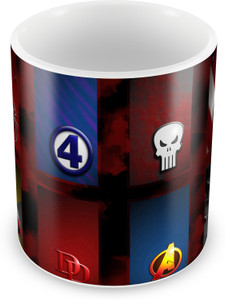 CREATIVE Marvel Superheroes Signs Ceramic Coffee Mug Price in India ...