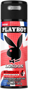 PLAYBOY Skin Touch Innovation Deodorant Spray - For Men - Price in ...