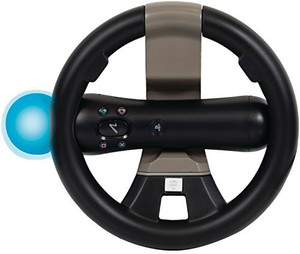 Cta Digital Racing Wheel For PlayStation Move & Dual Shock Controllers ...