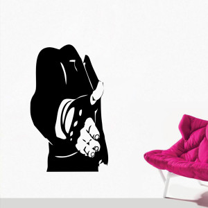 Impression Wall 52 cm Hand Shake Self Adhesive Sticker Price in India ...