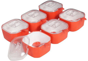 FABLE Inox Food Storage Dry Fruits/Desserts/Diwali Snacks- 6 Containers ...