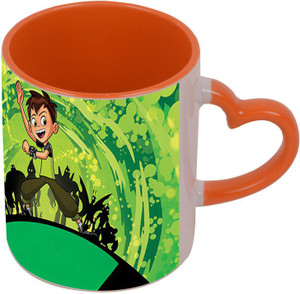 Arkist ben 10 reboot aliens Orange Ceramic Coffee Mug Price in India ...