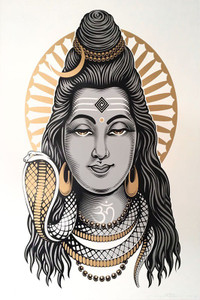Lord Shiva Poster Paper Print - Decorative posters in India - Buy art ...