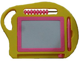 Kids Mandi Magic Wipe Slate / Notepad Writing and Drawing Board with ...