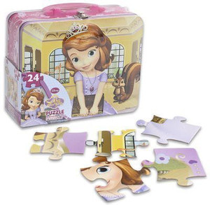 DISNEY Sofia The First Lunch Box With Puzzle Inside - Sofia The First ...